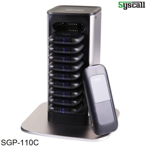 Bộ thẻ báo rung tự phục vụ Syscall SGP-100R-10C (10 chiếc)
